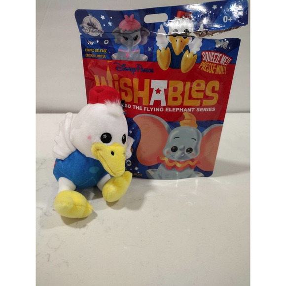 Disney | Toys | Disney Parks Wishables Plush Dumbo The Flying Elephant ...